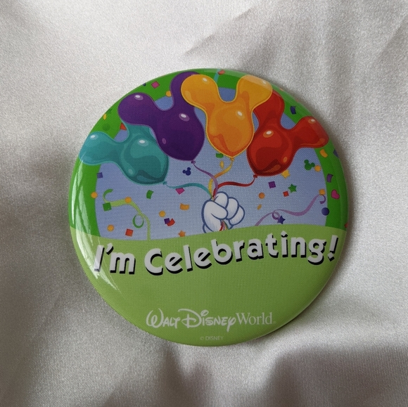 Disney | Jewelry | Disney World Mickey Mouse Ears Im Celebrating ...